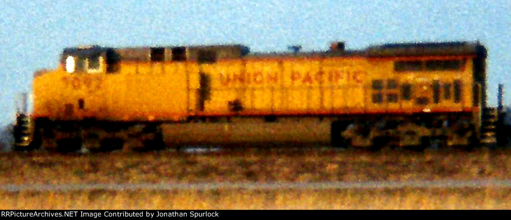 UP 7092, conductor's side